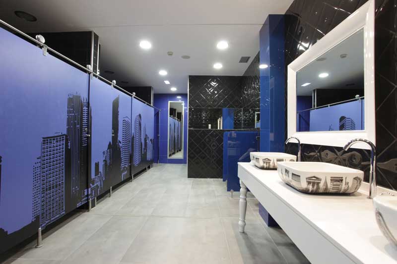 Aseos Centro Comercial Vallsur - Filigrana Urbana